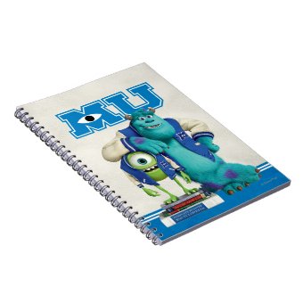 Mike and Sulley MU Notebook | Zazzle