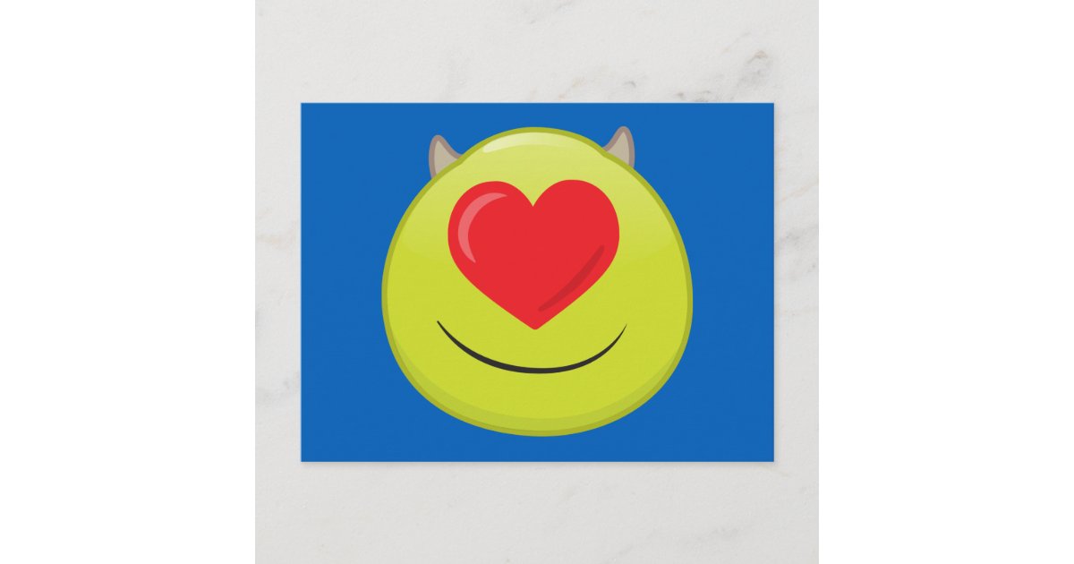Mike Emoji Postcard | Zazzle