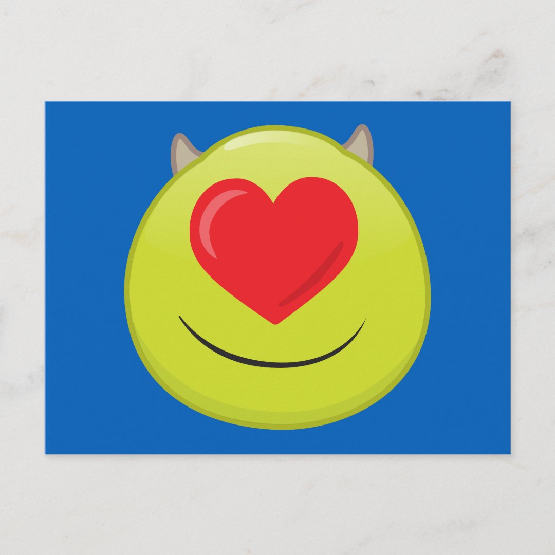 Mike Emoji Postcard | Zazzle