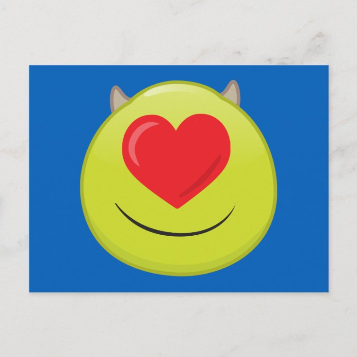 Mike Emoji Postcard | Zazzle