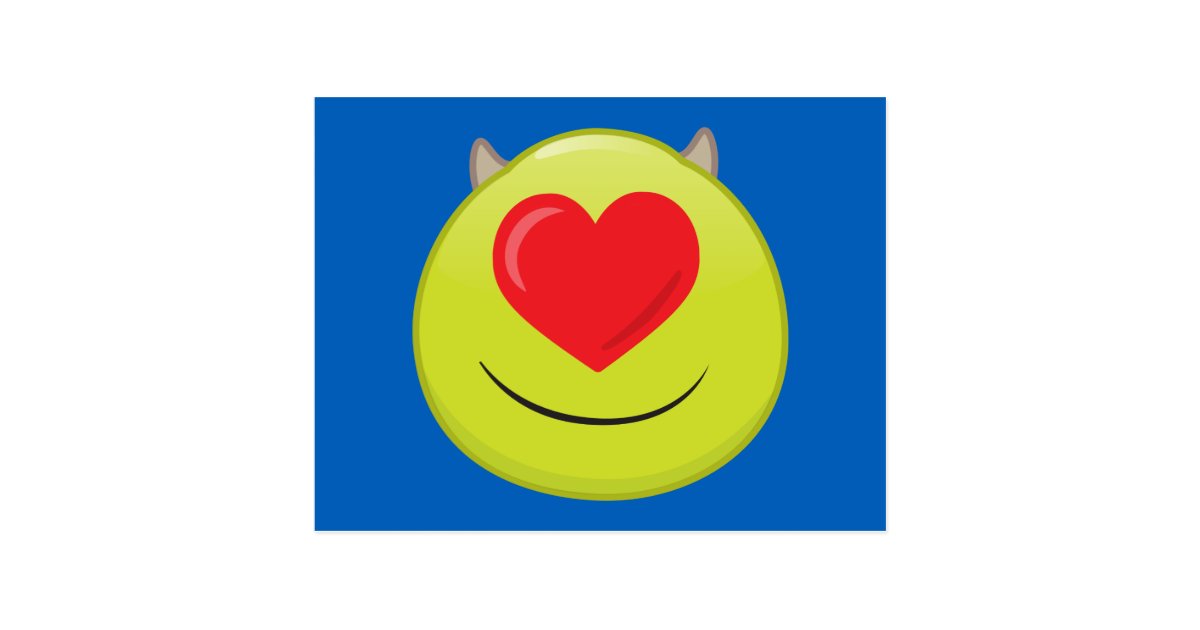 Mike Emoji Postcard | Zazzle.com