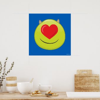 Mike Emoji Poster | Zazzle