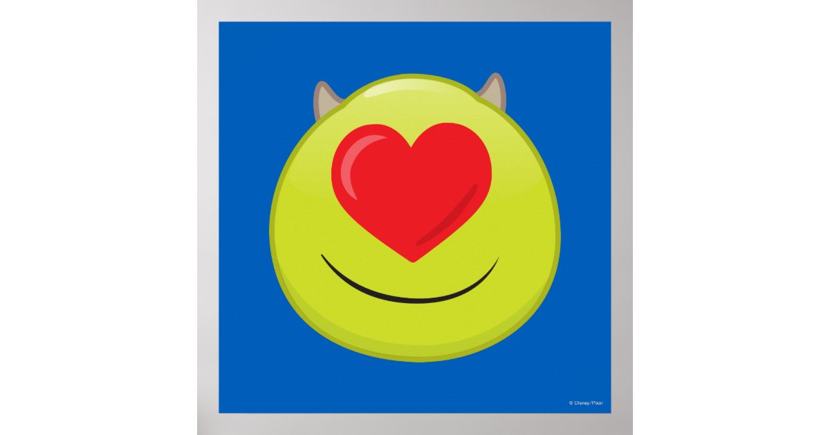 Mike Emoji Poster | Zazzle
