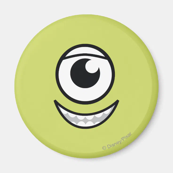 Mike Face Magnet | Zazzle