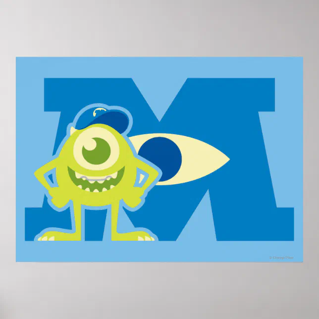 Mike M Logo Poster | Zazzle