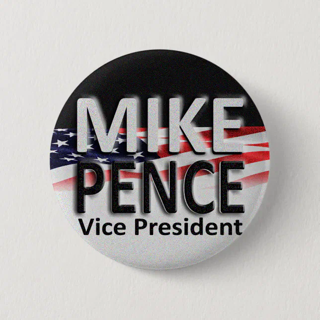 Mike Pence for Vice President Button | Zazzle