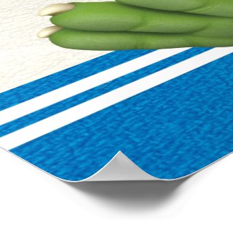 Mike Running Poster | Zazzle