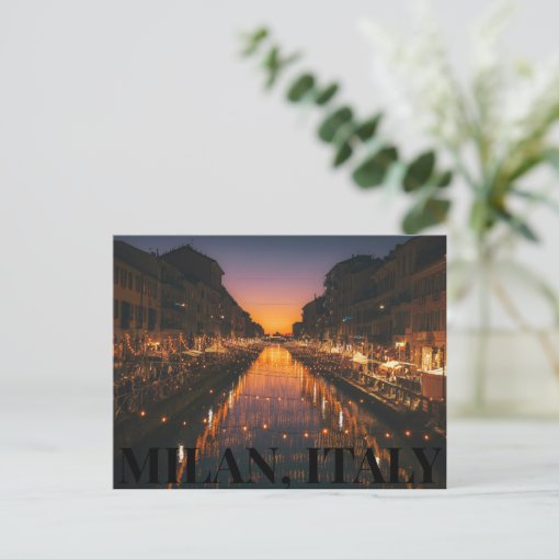 Milan, Italy Postcard | Zazzle