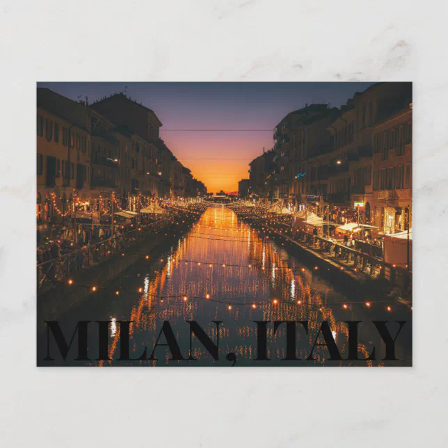 Milan, Italy Postcard | Zazzle