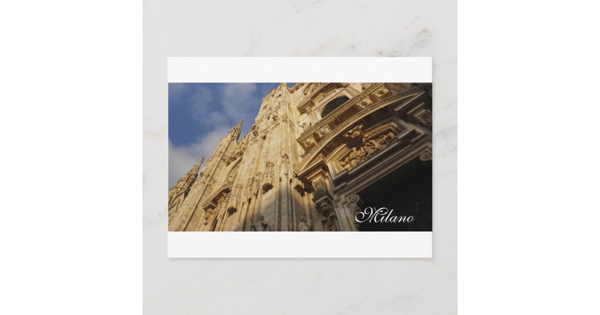 Milan Postcard | Zazzle