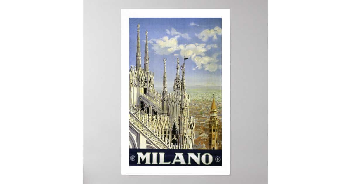 Milano Poster | Zazzle