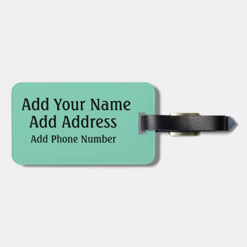 Mile High Club funny customizable luggage tag | Zazzle