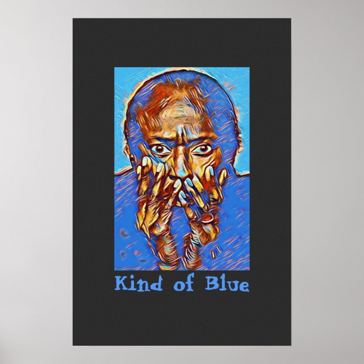 Miles Davis "Kind of Blue" Poster | Zazzle