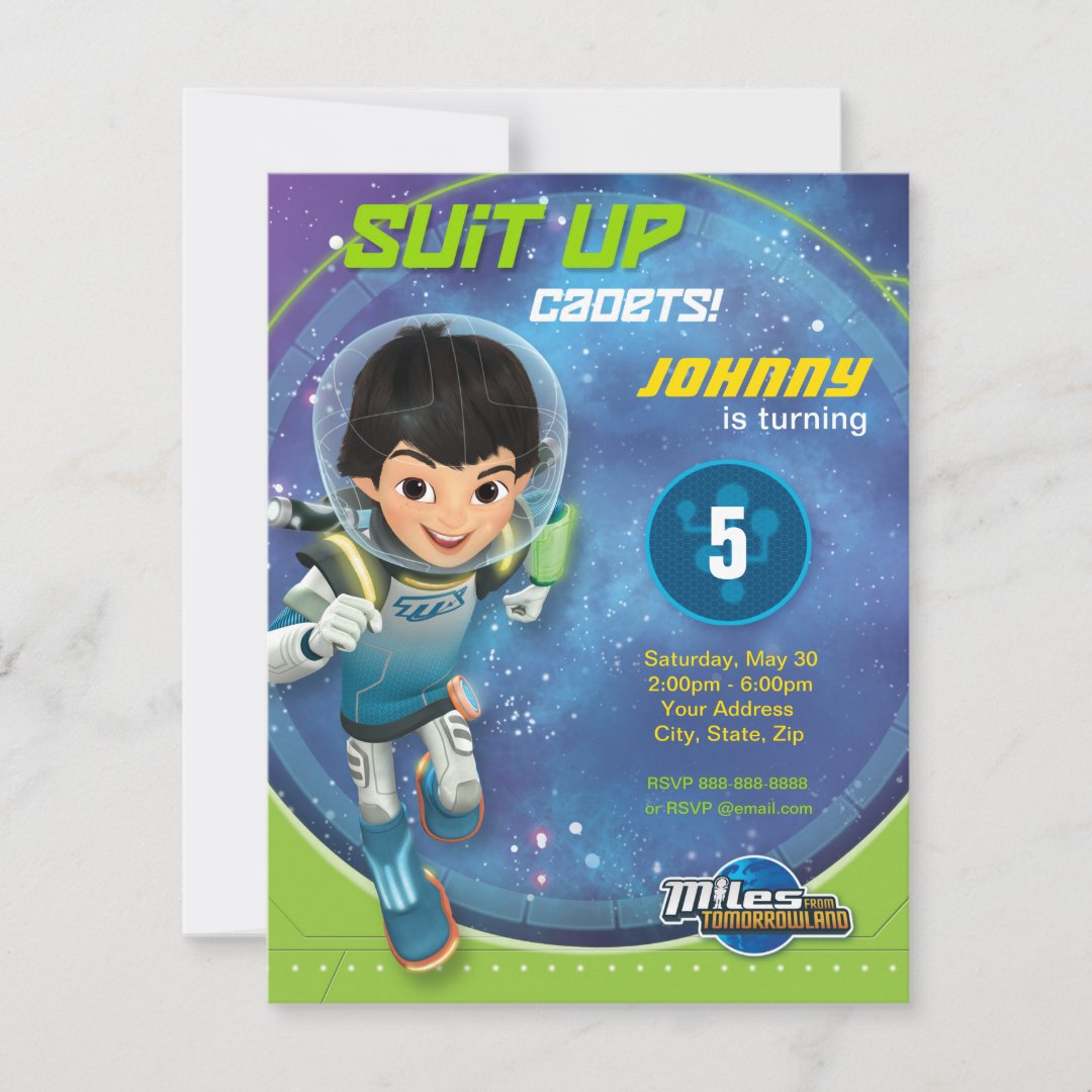 Miles From Tomorrowland Invitation | Zazzle