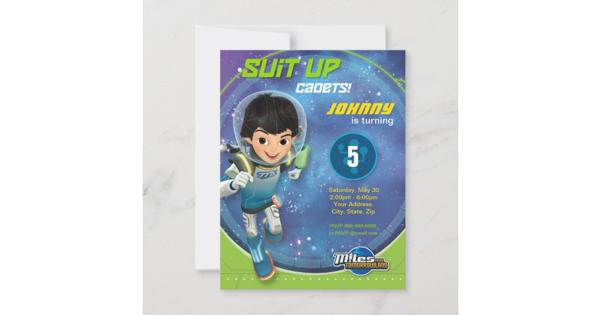 Miles From Tomorrowland Invitation | Zazzle