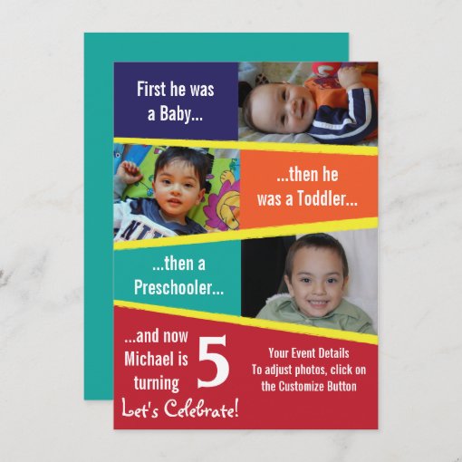 Milestone Birthday Invitation | Zazzle