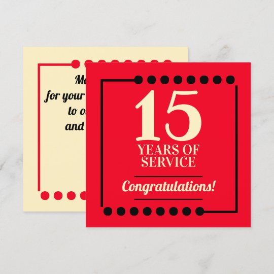 Milestone employee anniversary recognition award invitation | Zazzle.com