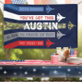 Military Air Force Jets Going Away Farewell Party Banner | Zazzle
