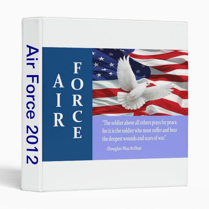 Military Air Force Photo Album Binder | Zazzle.com