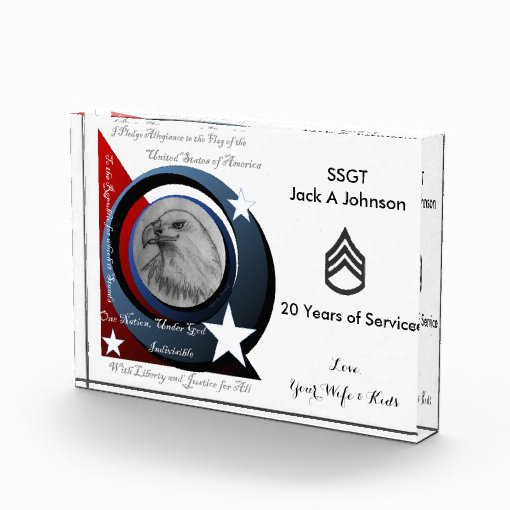 Military Appreciation Award | Zazzle