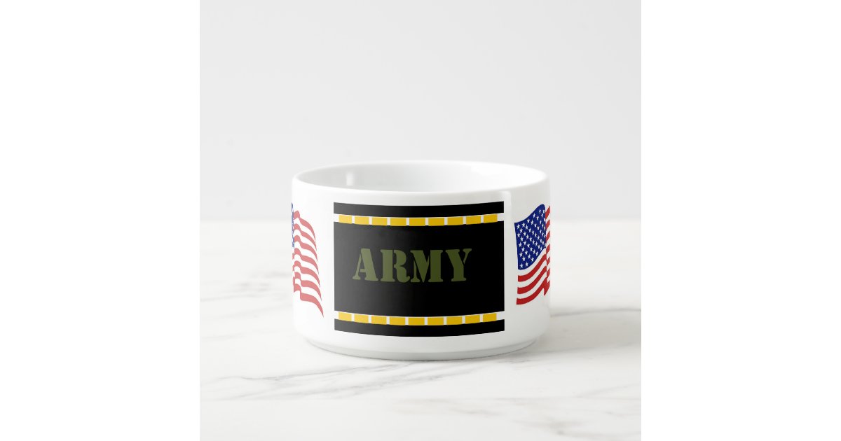 Military Army Bowl | Zazzle