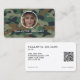 Military Army QR Photo Business Card | Zazzle