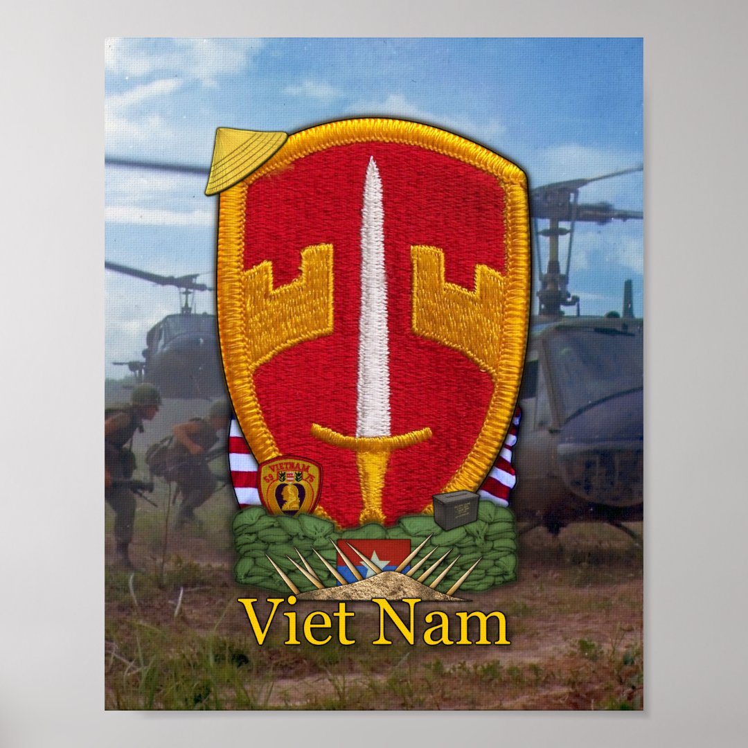 Military Assistance Command Vietnam MACV Poster | Zazzle