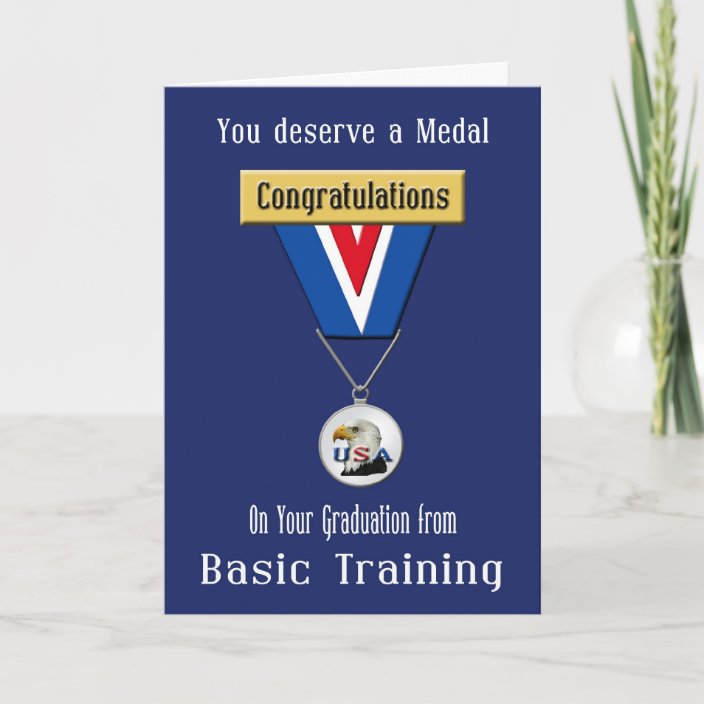 Military Basic Training Congratulations Card | Zazzle.com