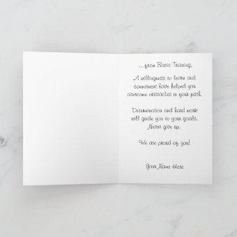 Military Basic Training Graduation Card | Zazzle