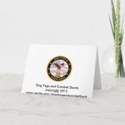 Military Boot Camp Graduation Card | Zazzle