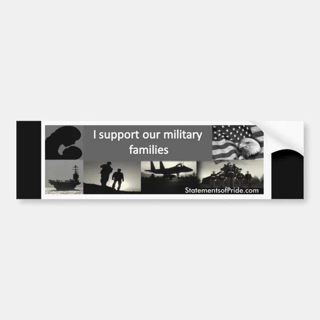 Military Bumper Sticker | Zazzle