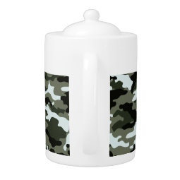 Military Camo Teapot | Zazzle