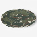 Military Camouflage Army Camo Disposable Plates | Zazzle