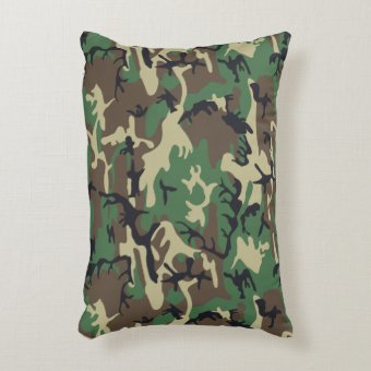Military Camouflage Decorative Pillow | Zazzle