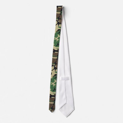 Military Camouflage Neck Tie | Zazzle