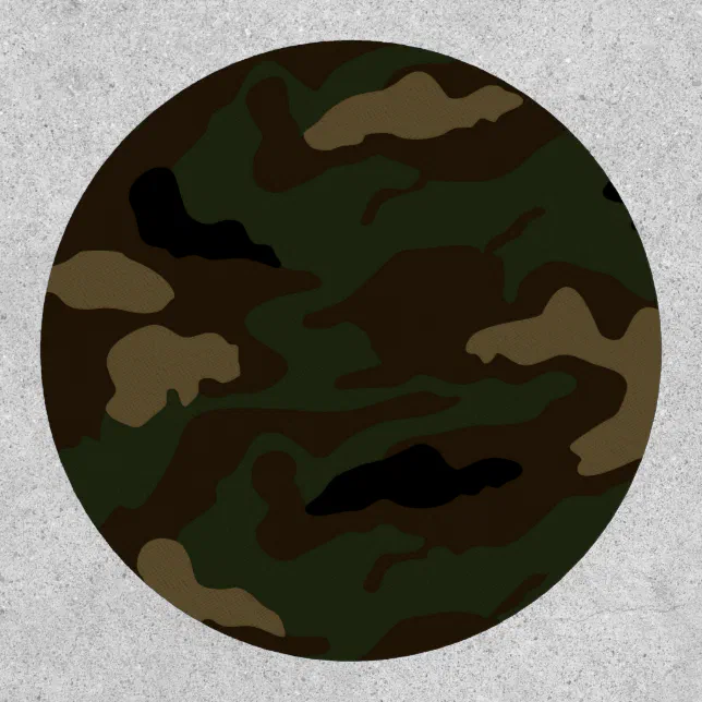 military camouflage pattern army soldier uniform k patch | Zazzle
