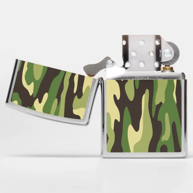 Military Camouflage Personalized Zippo Lighter | Zazzle