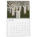 Military Cemetery Calendar | Zazzle