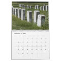Military Cemetery Calendar | Zazzle