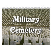Military Cemetery Calendar | Zazzle