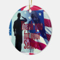 MILITARY CERAMIC ORNAMENT | Zazzle