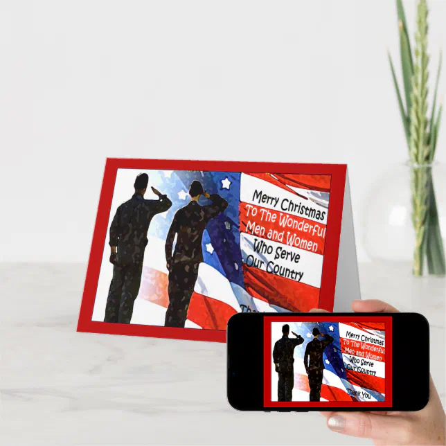 Military Christmas Card | Zazzle