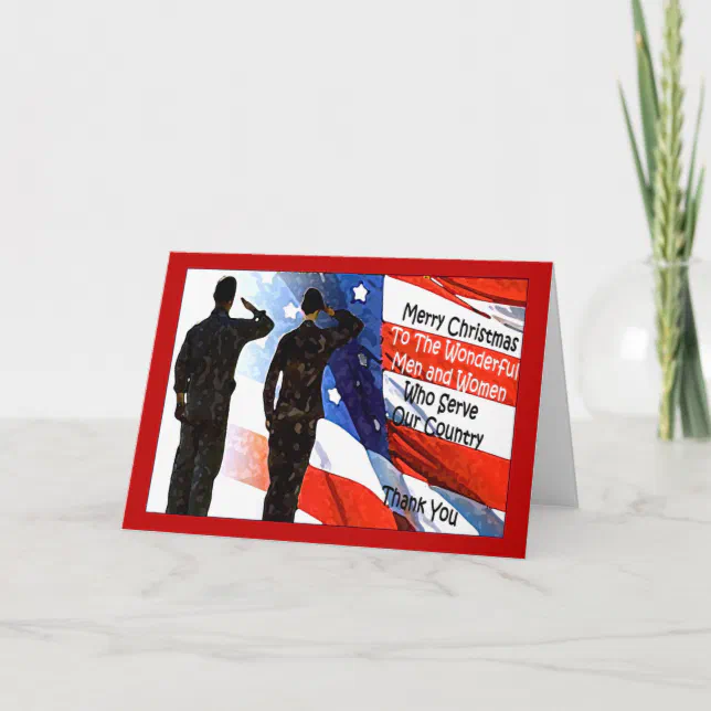Military Christmas Card | Zazzle