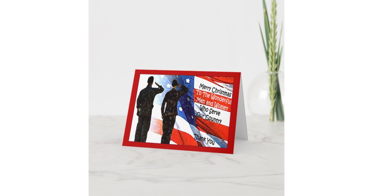 Military Christmas Card | Zazzle