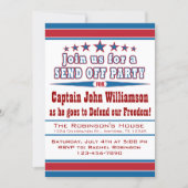 Military Deployment Send Off Party Invitation | Zazzle