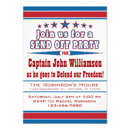 Send Off Party Invitations & Announcements | Zazzle