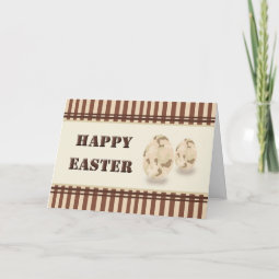 Military Easter Card with Camo Eggs | Zazzle
