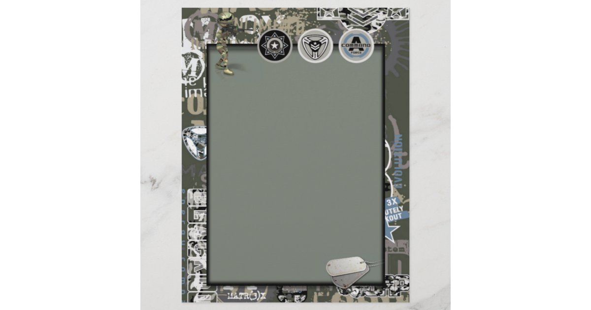 Military Flyer | Zazzle