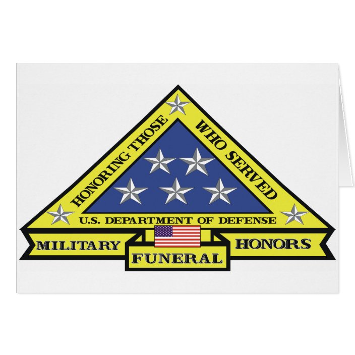Military Funeral Honors | Zazzle.com