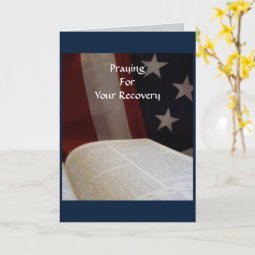 Military Get Well Card | Zazzle